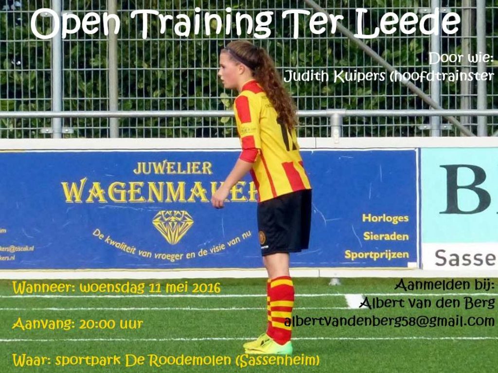 Ter Leede » Open training Ter Leede Vrouwen (vanaf 15 jaar)
